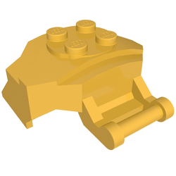 LEGO PART 79896 Large Figure Cover 4 x 3 x 2 with Bar, 4 Studs, Ridged ...