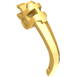 LEGO PART 92220 Large Figure Weapon Claw, with Clip | Rebrickable ...
