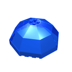 LEGO PART 2598 Windscreen 10 x 10 x 4 Octagonal Canopy | Rebrickable ...