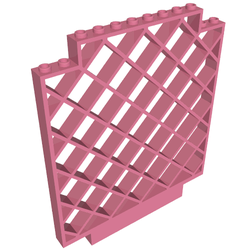 LEGO PART 6165 Belville, Wall, Lattice 12 x 1 x 12 Square | Rebrickable ...