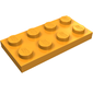 LEGO PART 3020 Plate 2 x 4 | Rebrickable - Build with LEGO