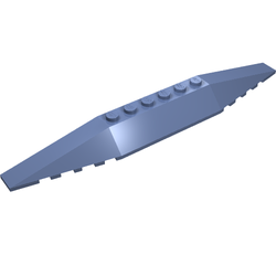 LEGO PART 30382 Wedge Sloped 2 x 16 Triple | Rebrickable - Build with LEGO