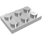 LEGO PART 3021 Plate 2 x 3 | Rebrickable - Build with LEGO