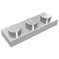 LEGO PART 3623 Plate 1 x 3 | Rebrickable - Build with LEGO