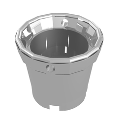 LEGO PART 48245 Bucket with Handle Holes and 5 Bottom Holes - Center ...