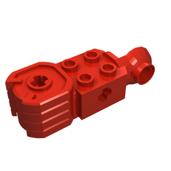 LEGO PART 47431 Technic Brick Special 2 x 2 with Axle Hole, Rotation ...