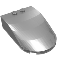 LEGO PART 18973 Windscreen 6 x 4 x 1 Curved | Rebrickable - Build with LEGO