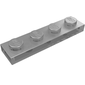 LEGO PART 3710 Plate 1 x 4 | Rebrickable - Build with LEGO