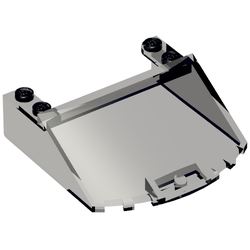 LEGO PART 65632 Windscreen 6 x 6 x 1 2/3 | Rebrickable - Build with LEGO