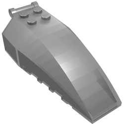 LEGO PART 92579 Windscreen 8 x 4 x 2 with 4 Studs and Handle ...