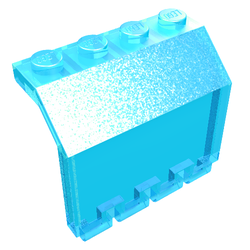 LEGO PART 2582 Hinge Panel 2 x 4 x 3 1/3 | Rebrickable - Build with LEGO