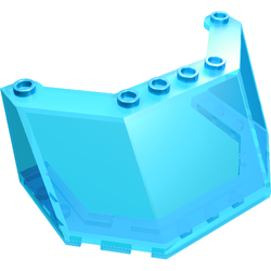 LEGO PART 2826 Windscreen 5 x 8 x 3 | Rebrickable - Build with LEGO