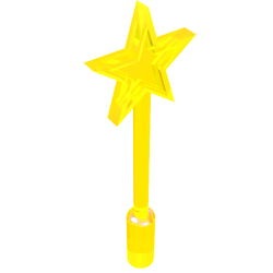 LEGO PART 6124 Equipment Magic Wand | Rebrickable - Build with LEGO