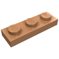 LEGO PART 3623 Plate 1 x 3 | Rebrickable - Build with LEGO