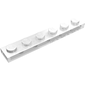 LEGO PART 3666 Plate 1 x 6 | Rebrickable - Build with LEGO
