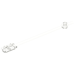 LEGO PART 42445 Bar 1 x 12 with 1 x 2 Plate End with Solid Studs and 1 ...