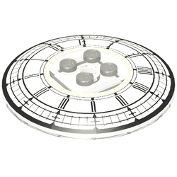 LEGO PART 44375bpr9997 Dish 6 x 6 Inverted (Radar) with Solid Studs and ...