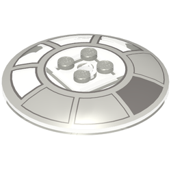 LEGO PART 44375bpr0003 Dish 6 x 6 Inverted (Radar) with Solid Studs and ...