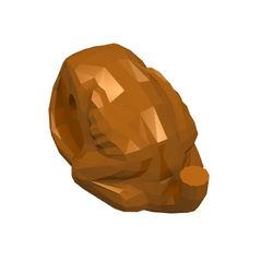 LEGO PART 33048 Food Turkey Body, Rounded Neck | Rebrickable - Build ...