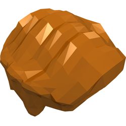 LEGO PART 43751 Hair Wavy | Rebrickable - Build with LEGO