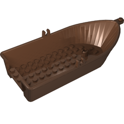 LEGO PART 33129 Boat / Rowing Boat 18 x 8 x 2 1/3 with Oarlocks ...