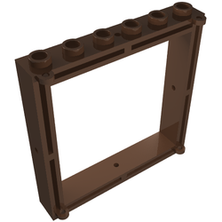 LEGO PART 3761 Window 1 x 6 x 5 | Rebrickable - Build with LEGO