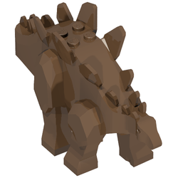 LEGO PART 30463 Animal Body Part, Dinosaur, Stegosaurus Body Top ...