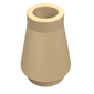 LEGO PART 4589 Cone 1 x 1 [No Top Groove] | Rebrickable - Build with LEGO