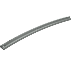LEGO PART 3229b Vehicle Track, Train, Slotted Rail Curved Outside ...