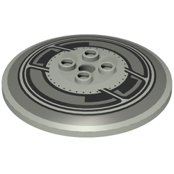 LEGO PART 44375apr0004 Dish 6 x 6 Inverted (Radar) with Hollow Studs ...