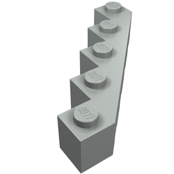 LEGO PART 6107 Wedge 5 x 5 Facet | Rebrickable - Build with LEGO