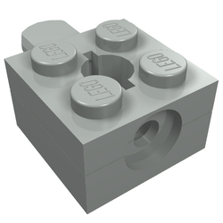 LEGO PART 792c02 Arm Holder Brick 2 x 2 with Hole and 1 Arm ...