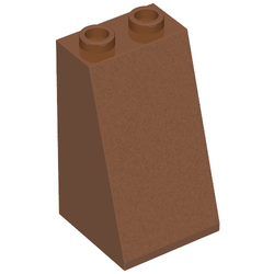 LEGO PART 3684b Slope 75° 2 x 2 x 3 Smooth | Rebrickable - Build with LEGO