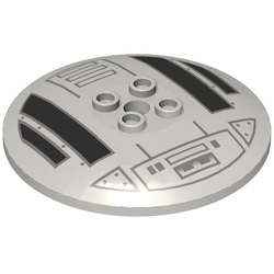 LEGO PART 44375apr0003 Dish 6 x 6 Inverted (Radar) with Hollow Studs ...