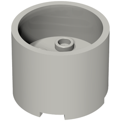 LEGO PART 73111 Brick Round 3 x 3 x 2 Recessed Center with 2 x 2 Studs ...