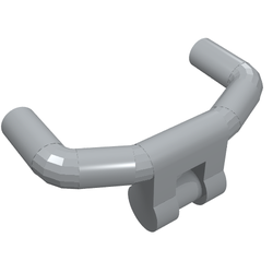 LEGO PART 98397 Handlebars with Angular Handles | Rebrickable - Build ...