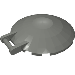 LEGO PART 18675 Dish 6 x 6 Inverted - No Studs with Handle ...