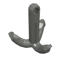 LEGO PART 30192 Tool Grappling Hook | Rebrickable - Build with LEGO