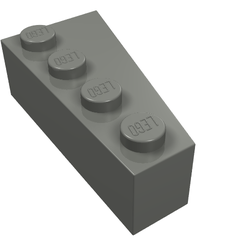 LEGO PART 41768 Wedge 4 x 2 Left | Rebrickable - Build with LEGO