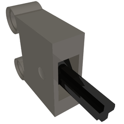 LEGO PART 47223a Pneumatic Switch with Pin Holes | Rebrickable - Build ...