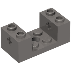 LEGO PART 67446 Brick Special 2 x 4 x 1 1/3 with Axle Holes and 2 x 2 ...