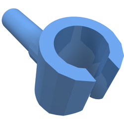 LEGO PART 3820 Minifig Hand | Rebrickable - Build with LEGO