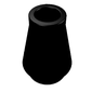 LEGO PART 4589 Cone 1 x 1 [No Top Groove] | Rebrickable - Build with LEGO