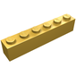LEGO PART 3009 Brick 1 x 6 | Rebrickable - Build with LEGO