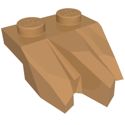 LEGO PART 27261 Plate Special 2 x 3 with Rocks | Rebrickable - Build ...