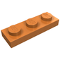 LEGO PART 3623 Plate 1 x 3 | Rebrickable - Build with LEGO