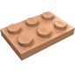 LEGO PART 3021 Plate 2 x 3 | Rebrickable - Build with LEGO