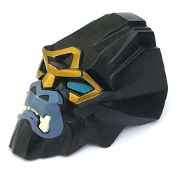 LEGO PART 13691pr0001 Large Figure Head Gorilla Print | Rebrickable ...