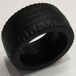 LEGO PART 18977 Tyre 24 x 12 Low Profile | Rebrickable - Build with LEGO