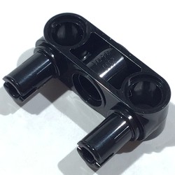 LEGO PART 2393 Technic Pin Connector Hub Perpendicular 3L with 2 Pins ...